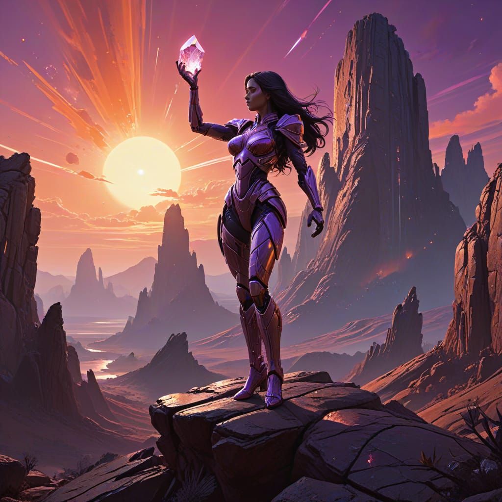 Killashandra Ree from the Crystal Singer Trilogy by Anne Mccaffrey