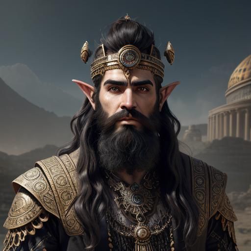 Dwemer male, essai 67 - AI Generated Artwork - NightCafe Creator