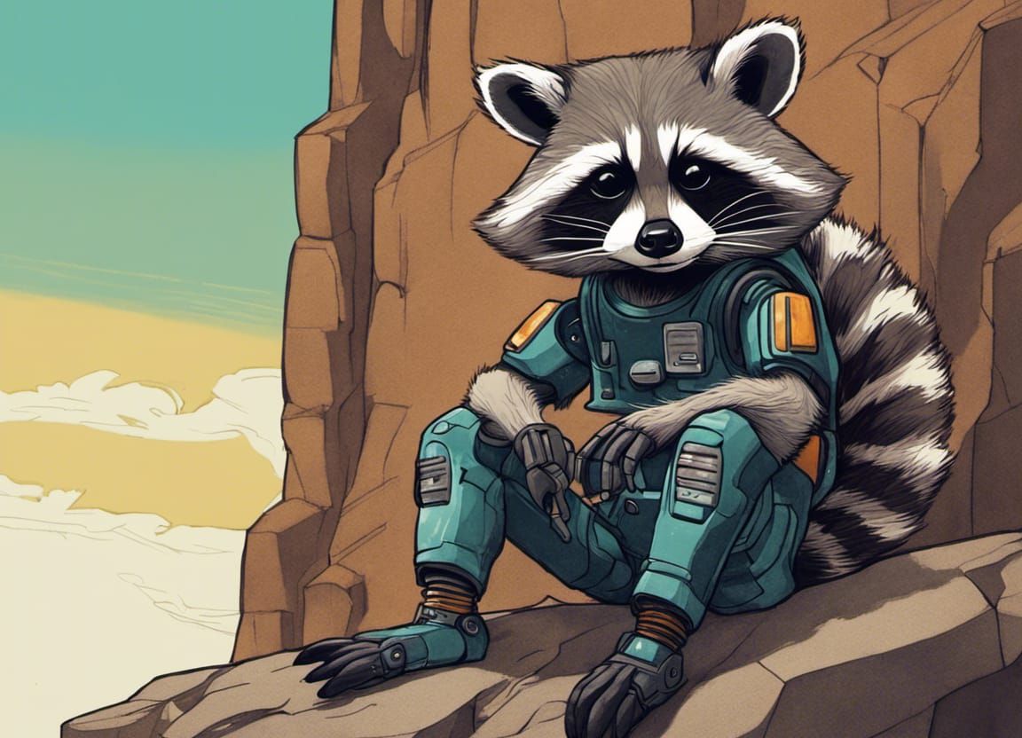 Raccoon Visions - AI Generated Artwork - NightCafe Creator