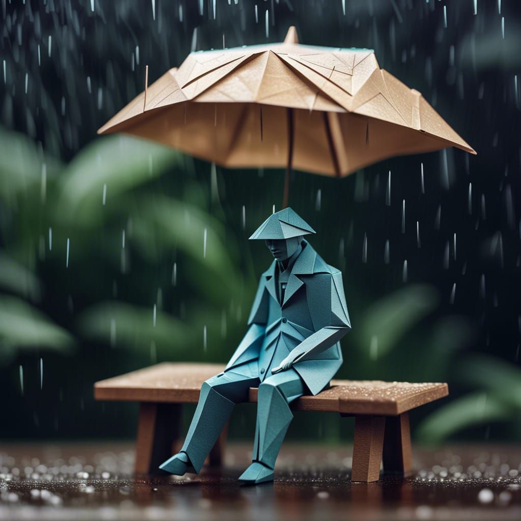 Rain - AI Generated Artwork - NightCafe Creator