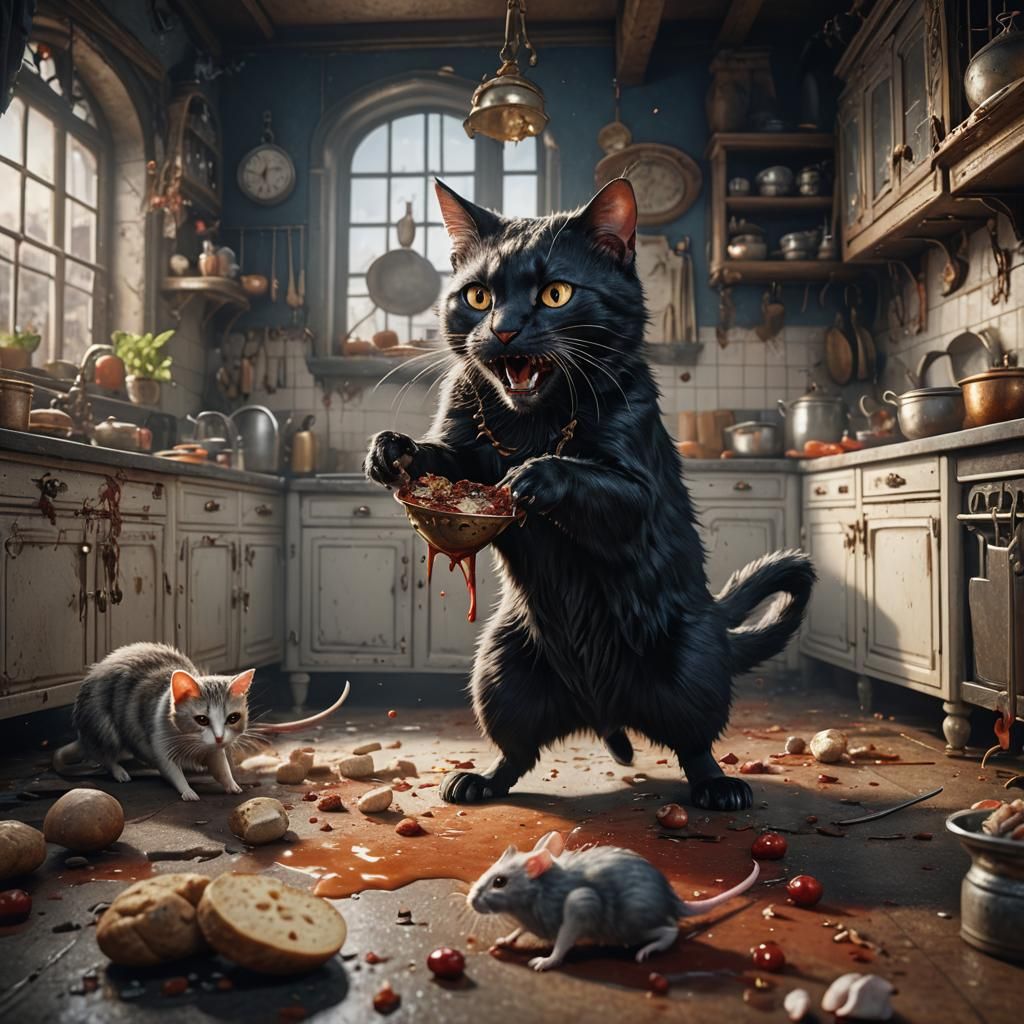 Chef Cat - AI Generated Artwork - NightCafe Creator