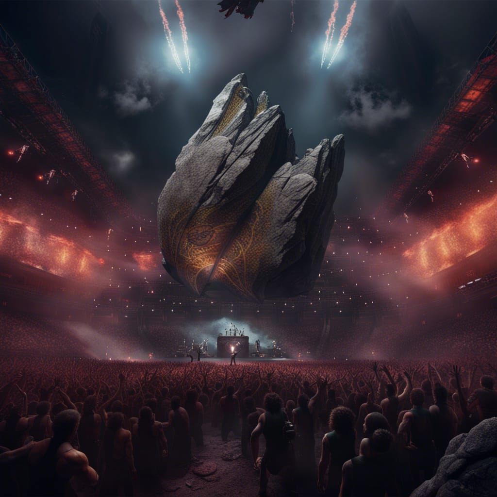 Rock Concert - AI Generated Artwork - NightCafe Creator