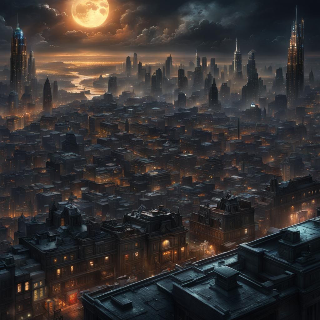 night city - AI Generated Artwork - NightCafe Creator