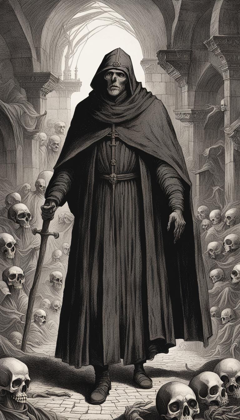 Medieval Black Death Doctor Arrives in the Underworld with Dante ...