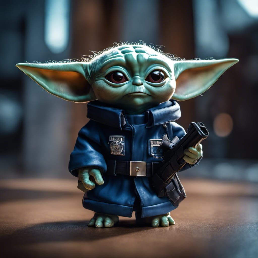 Officer Grogu….Just has a few questions. - AI Generated Artwork ...
