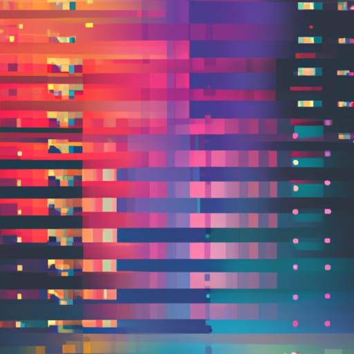 Synthwave color palette abstract art - AI Generated Artwork - NightCafe ...