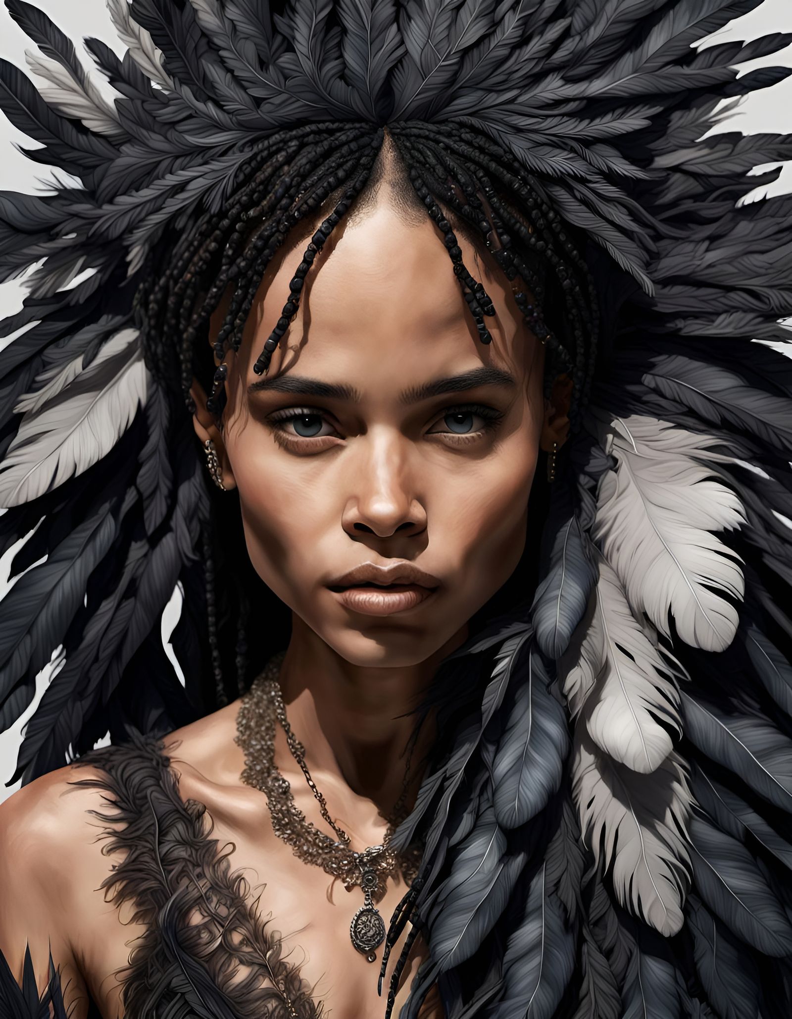 Feather Frills … - AI Generated Artwork - NightCafe Creator
