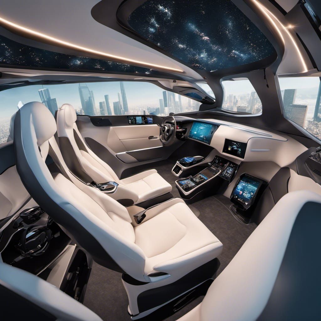 interior of a high-end flying car - AI Generated Artwork - NightCafe ...
