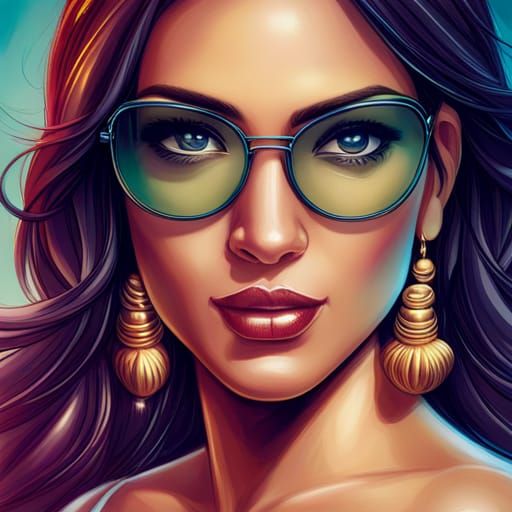 Stunning Beauty - AI Generated Artwork - NightCafe Creator