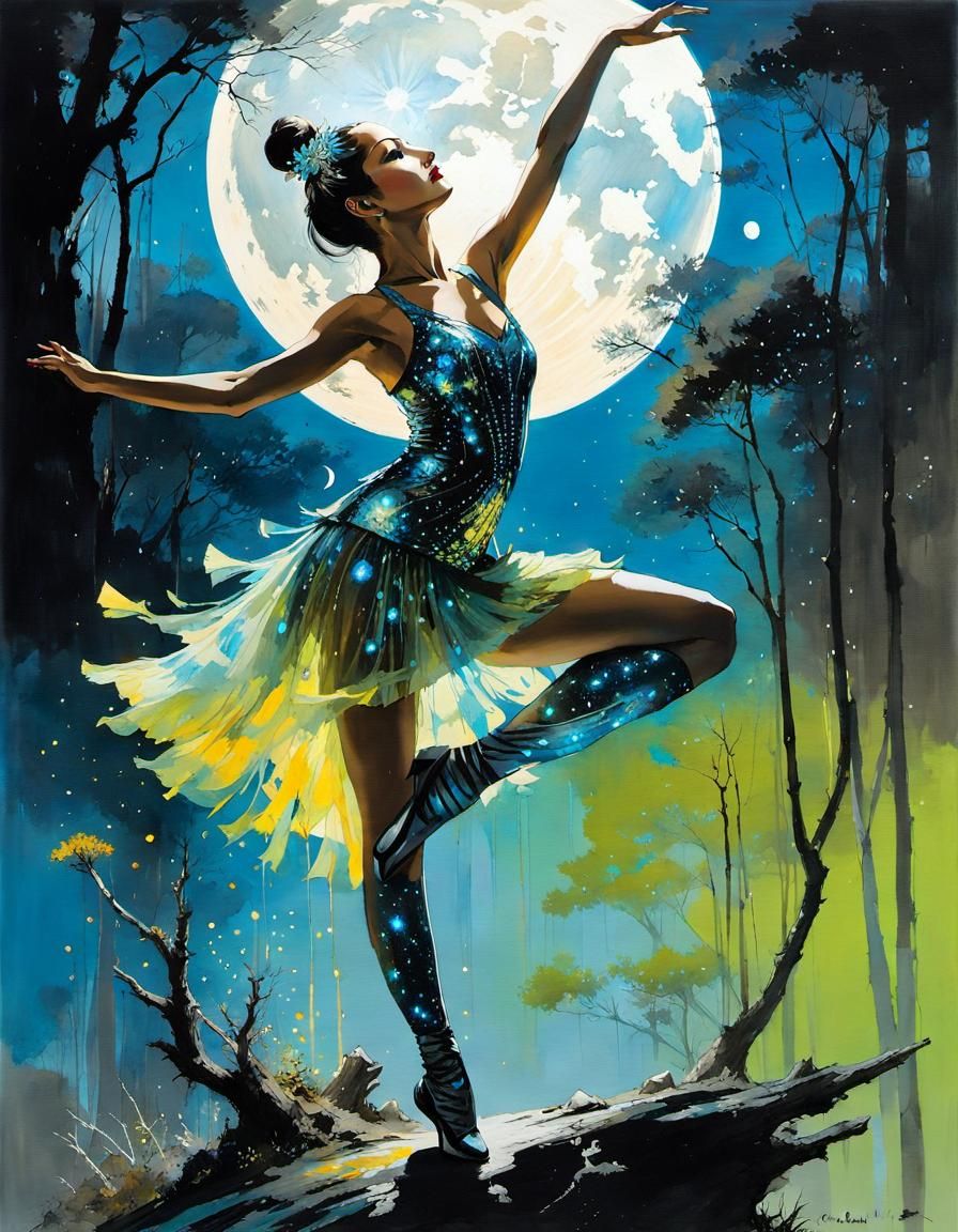 Moondancer - AI Generated Artwork - NightCafe Creator