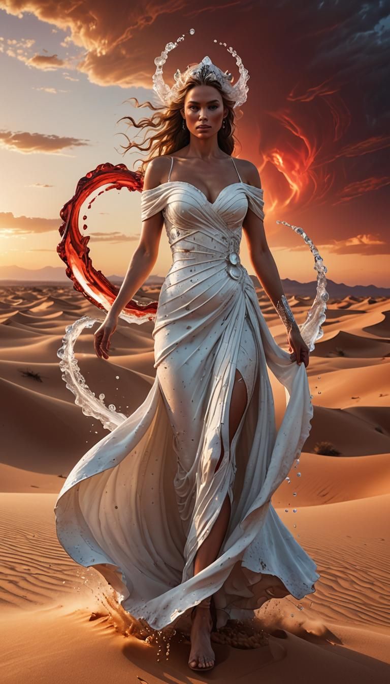 desert goddess - AI Generated Artwork - NightCafe Creator