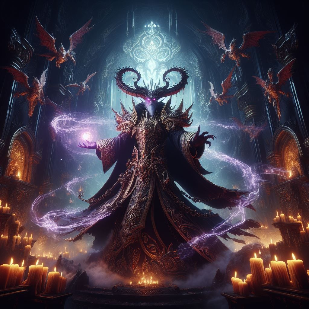 Warlock - AI Generated Artwork - NightCafe Creator