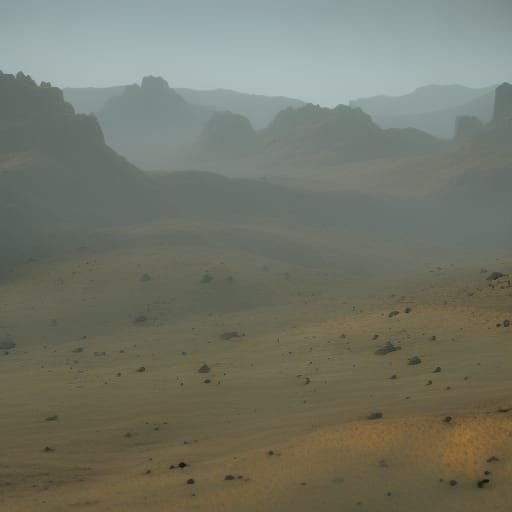 Post apocalyptic land - AI Generated Artwork - NightCafe Creator