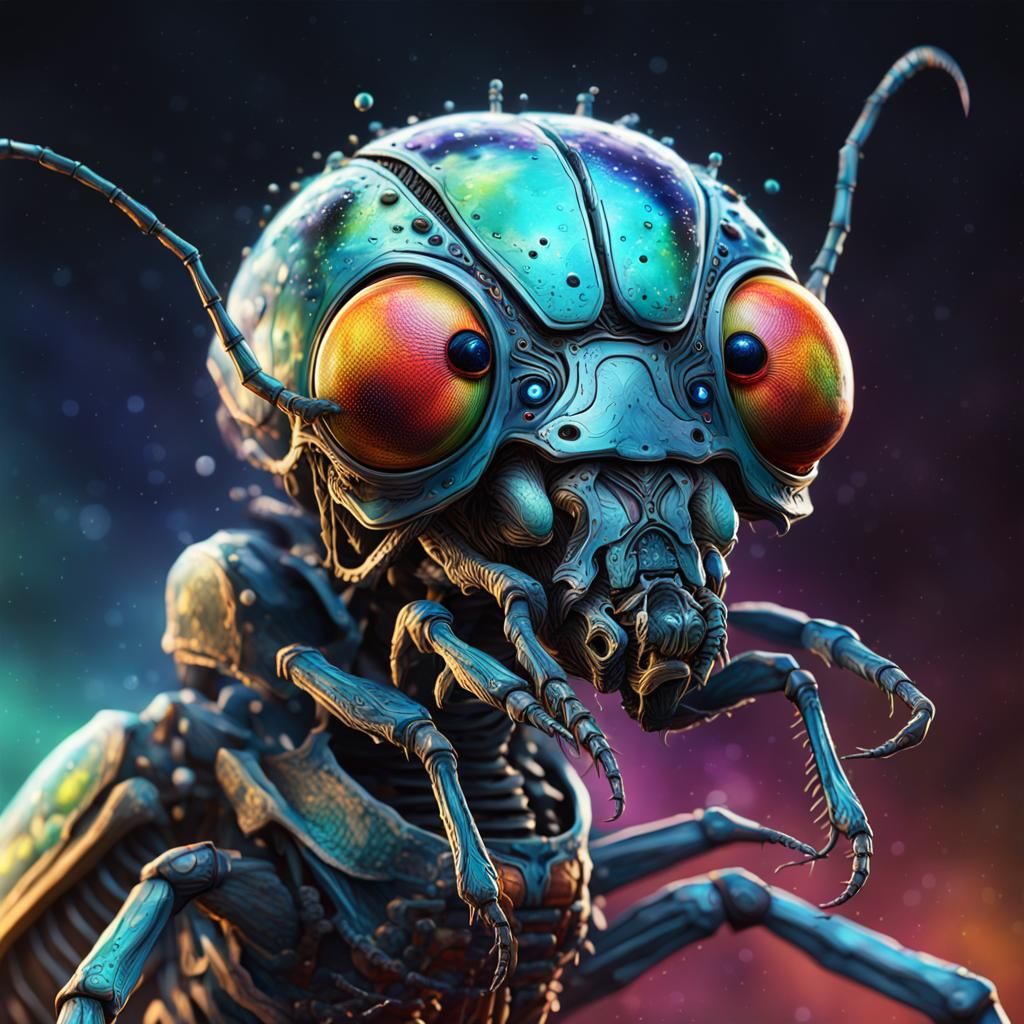 skeleton bug space creatures - skeleton bug space creatures
