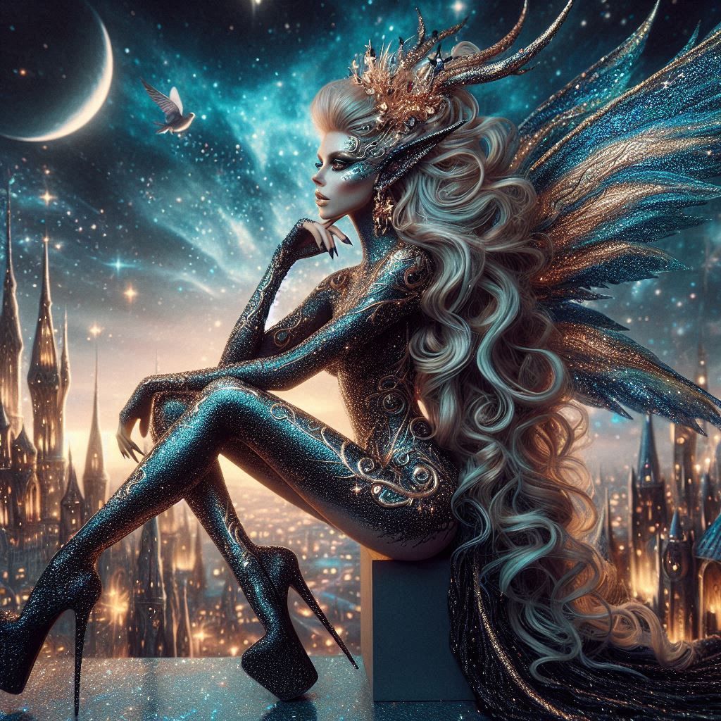 Celestial fae - AI Generated Artwork - NightCafe Creator