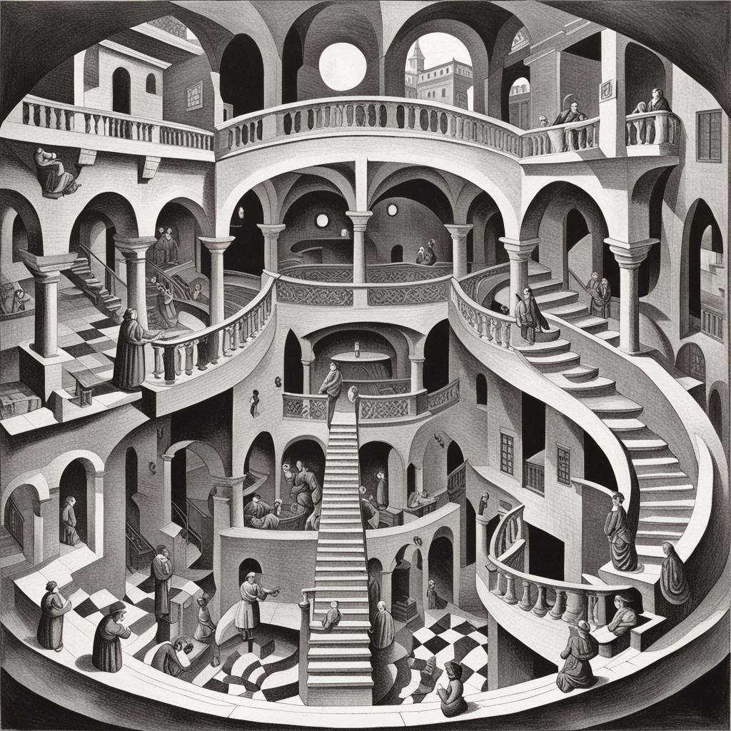 The impossible stairs - The impossible stairs