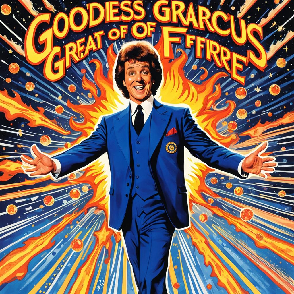 Goodness gracious, great balls of fire - AI Generated Artwork ...