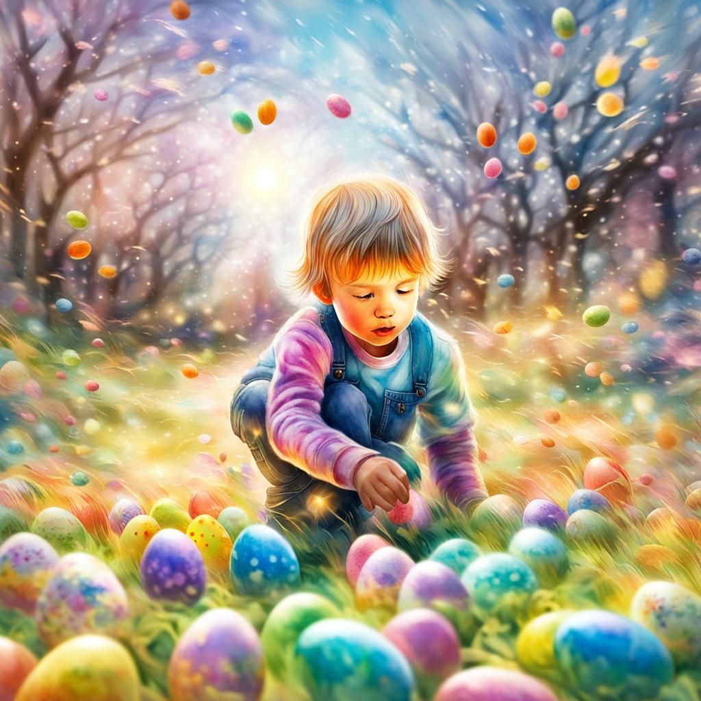 Easter Magic - AI Generated Artwork - NightCafe Creator