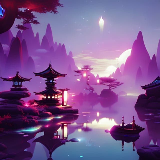 Zen Garden - AI Generated Artwork - NightCafe Creator