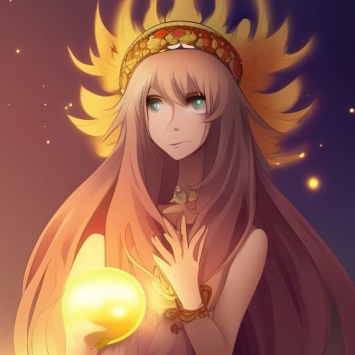 Sun goddess - AI Generated Artwork - NightCafe Creator