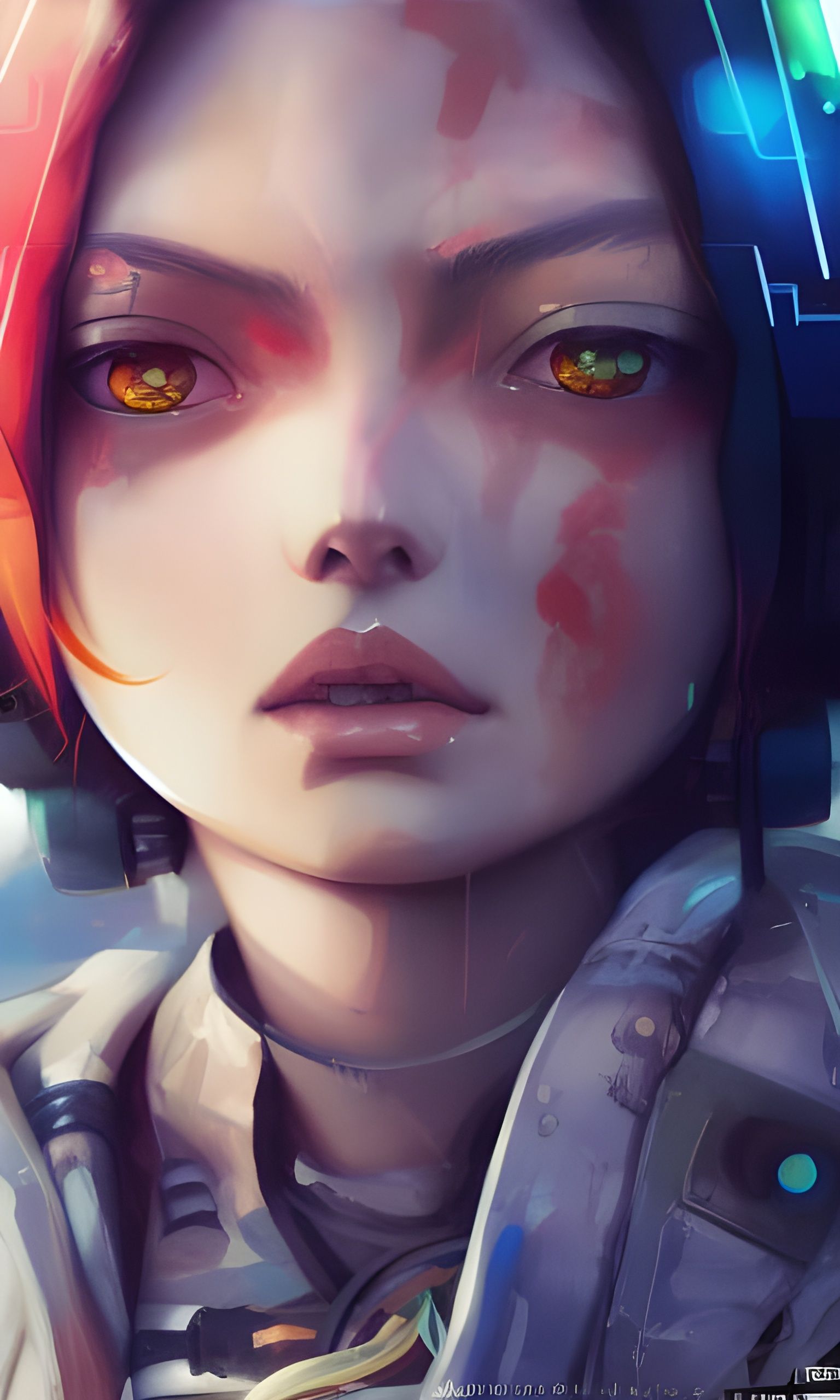 High Tech Girl in a High Tech World - AI Generated Artwork - NightCafe ...