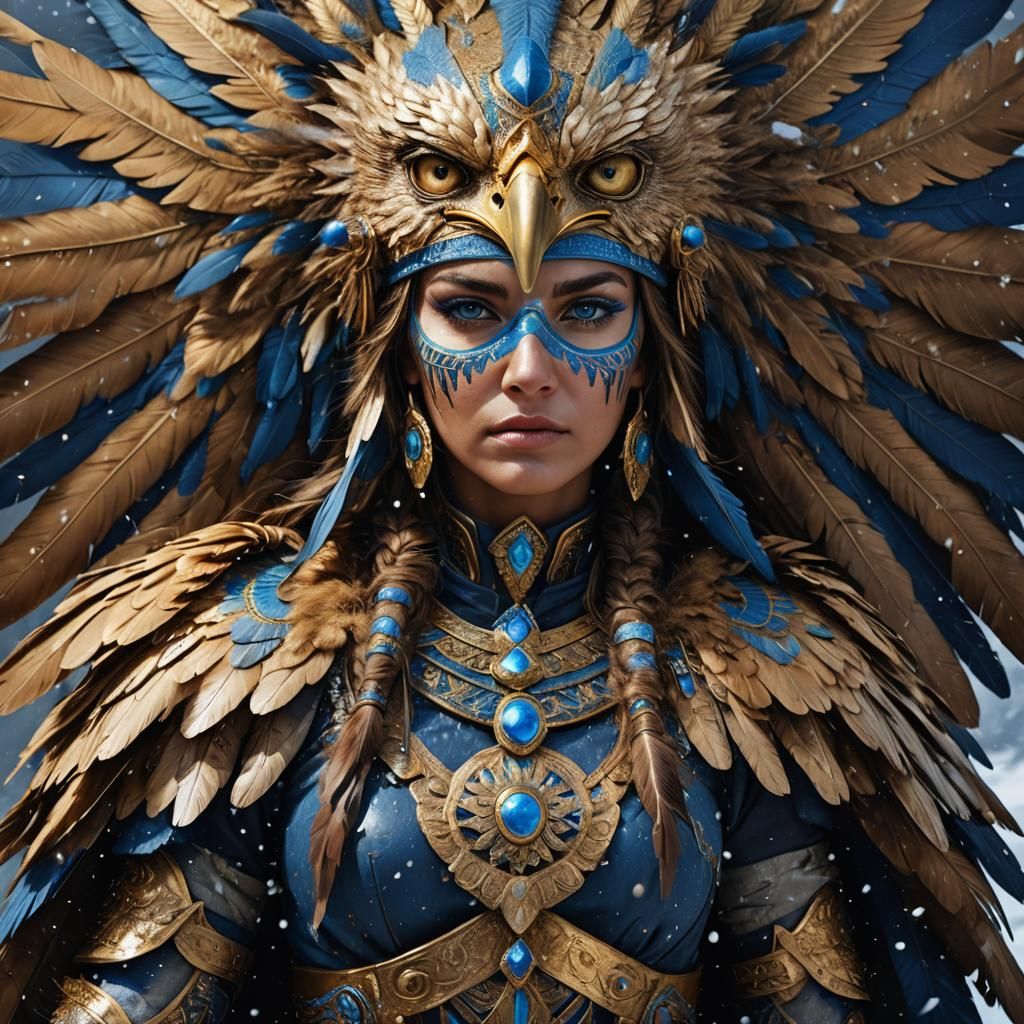 Princess Golden Eagle - AI Generated Artwork - NightCafe Creator