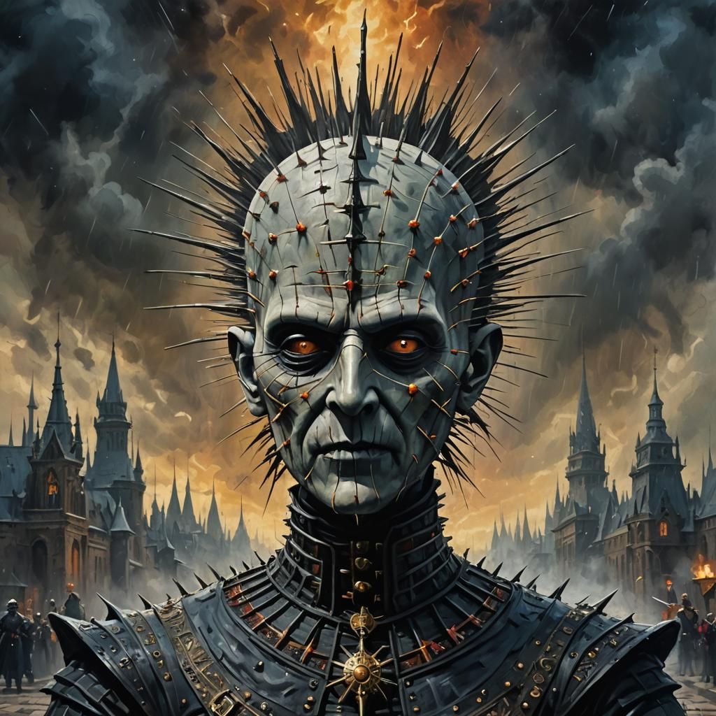 PinHead - lol - AI Generated Artwork - NightCafe Creator
