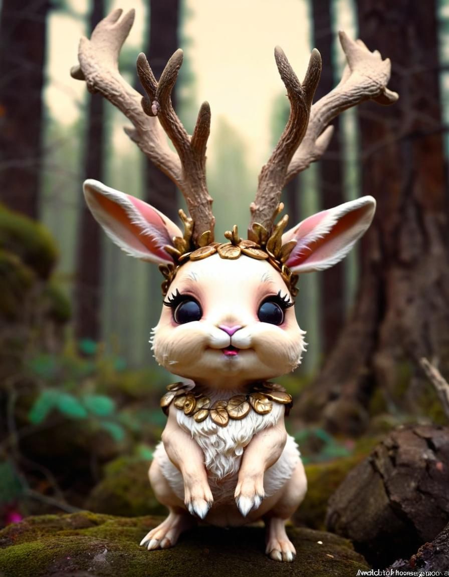 Jackalope Kit - AI Generated Artwork - NightCafe Creator