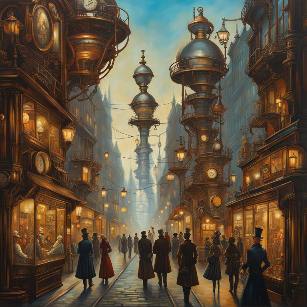 "Nothing could weaken my faith in the progress. The steam will fulfill ...