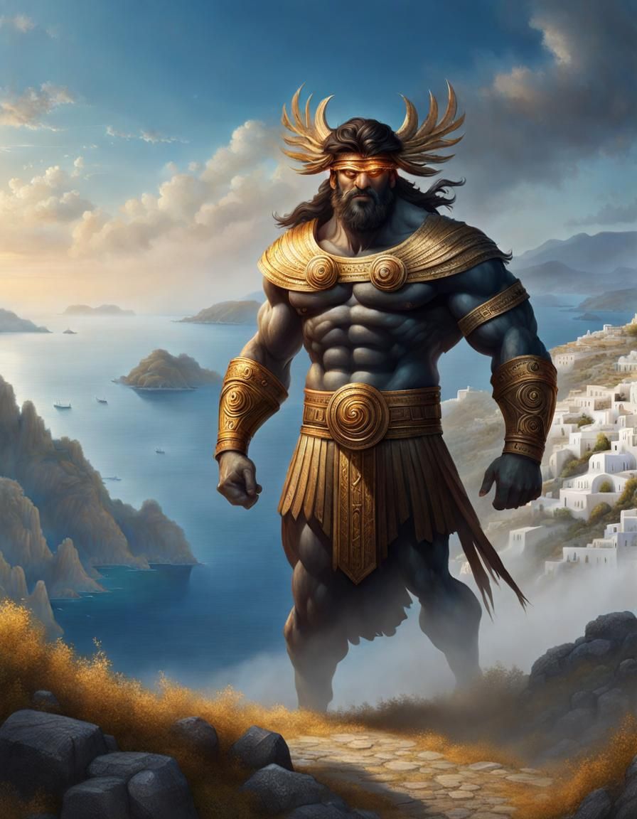 Greek Titan - AI Generated Artwork - NightCafe Creator