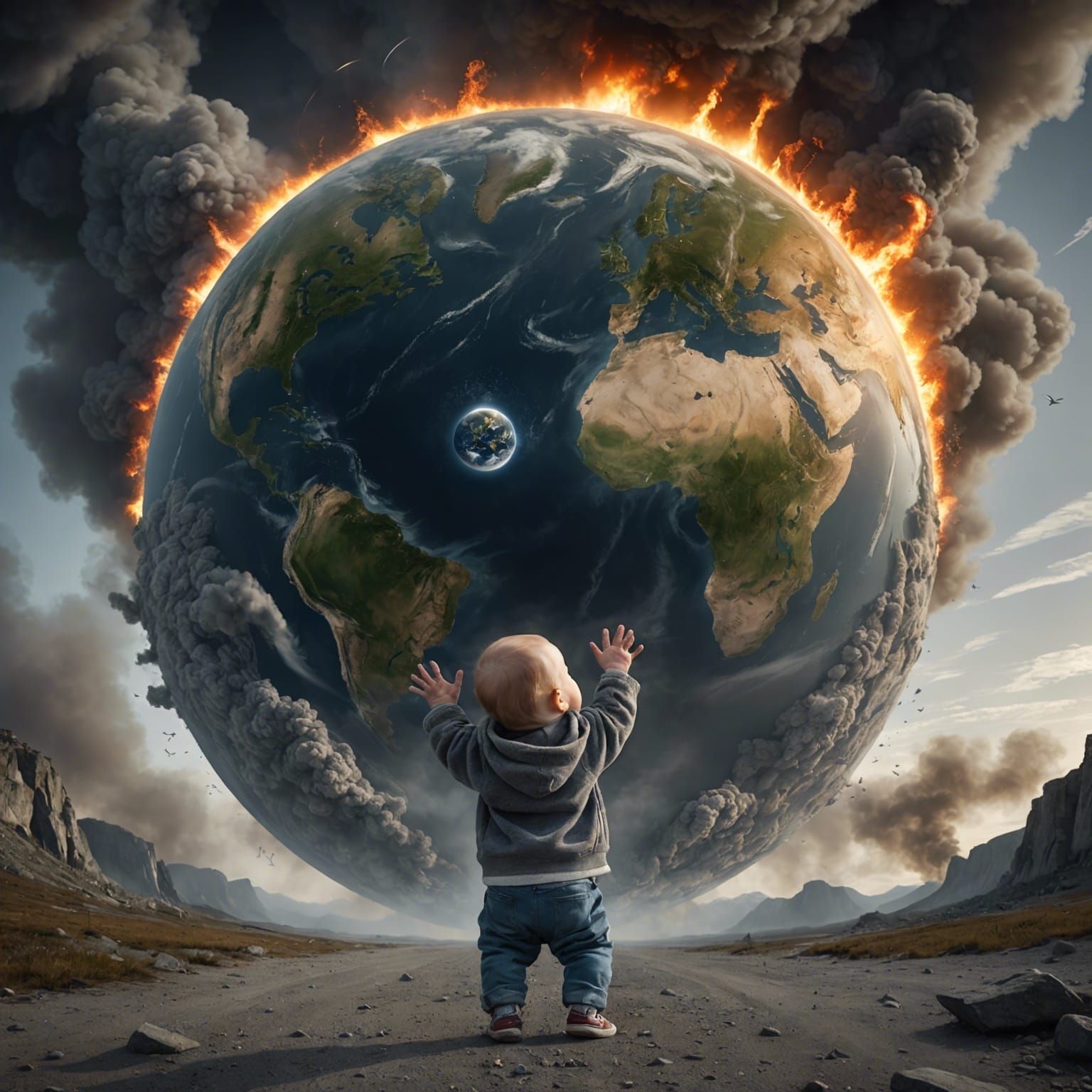 Earth Day 9 - AI Generated Artwork - NightCafe Creator