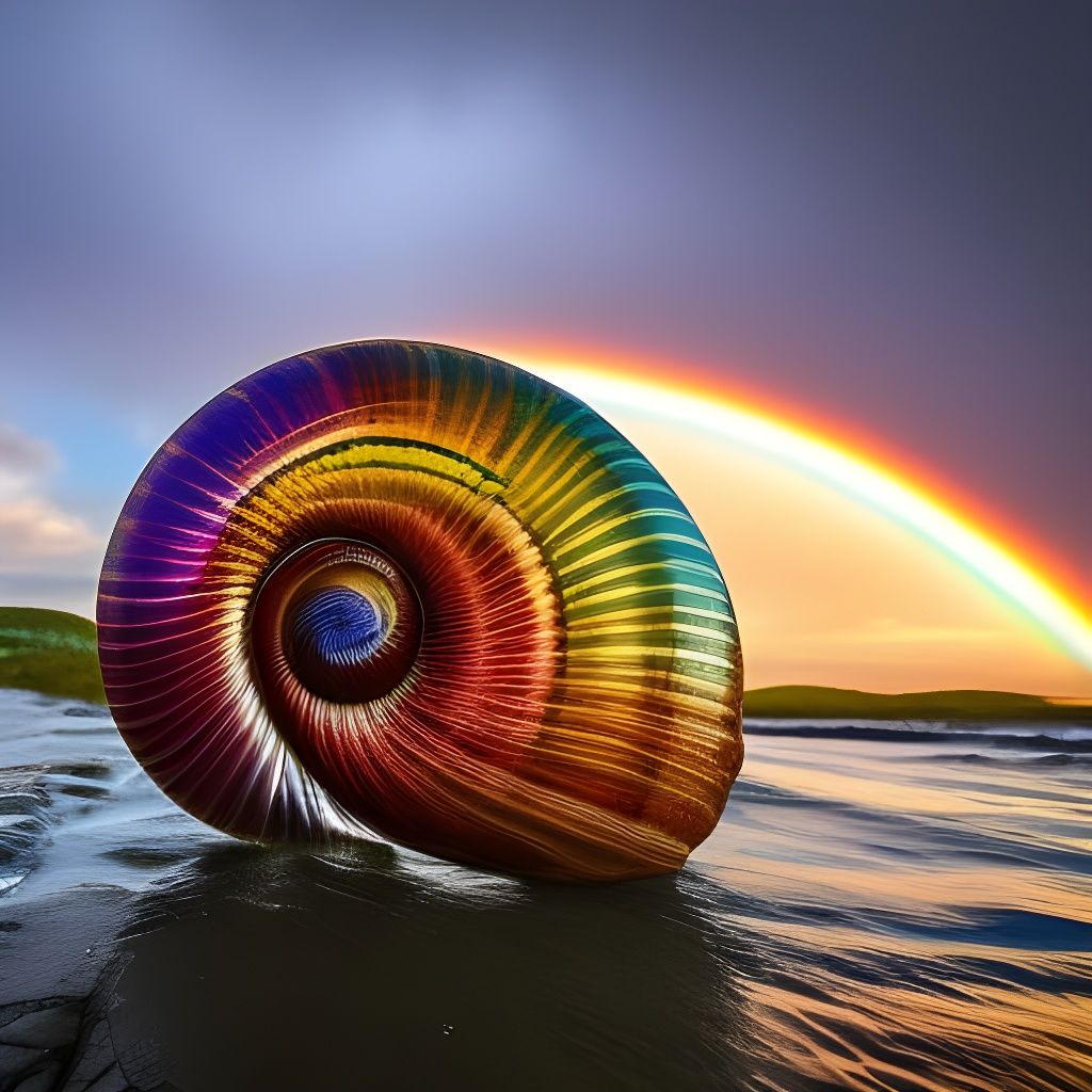 Snail Shell - AI Generated Artwork - NightCafe Creator