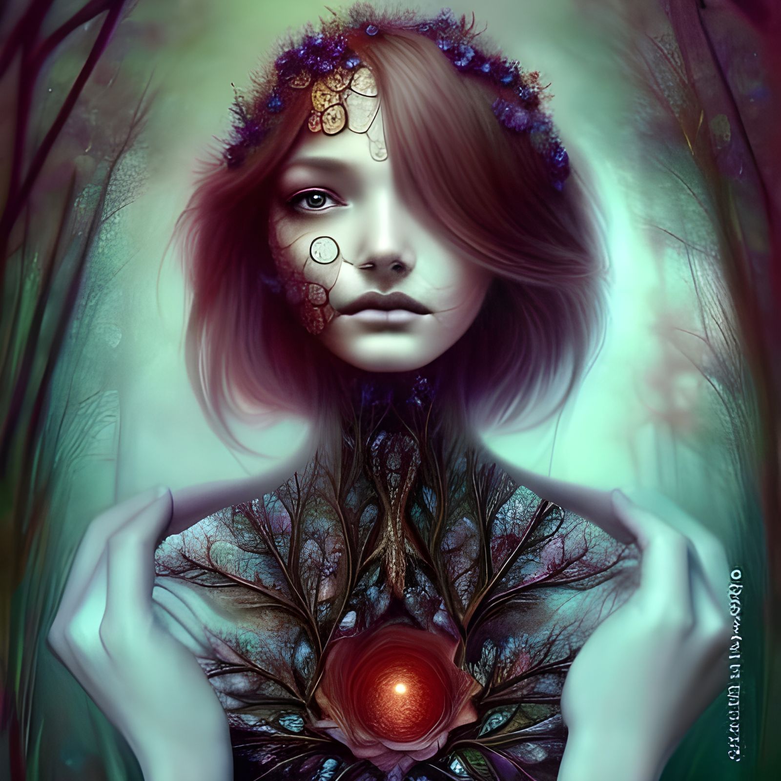 Anatomy Forest Fairies - AI Generated Artwork - NightCafe Creator