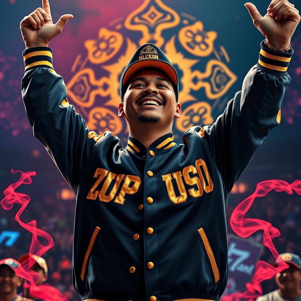 Zup Uso Samoan greeting - Surreal Portrait of a Samoan Man i...