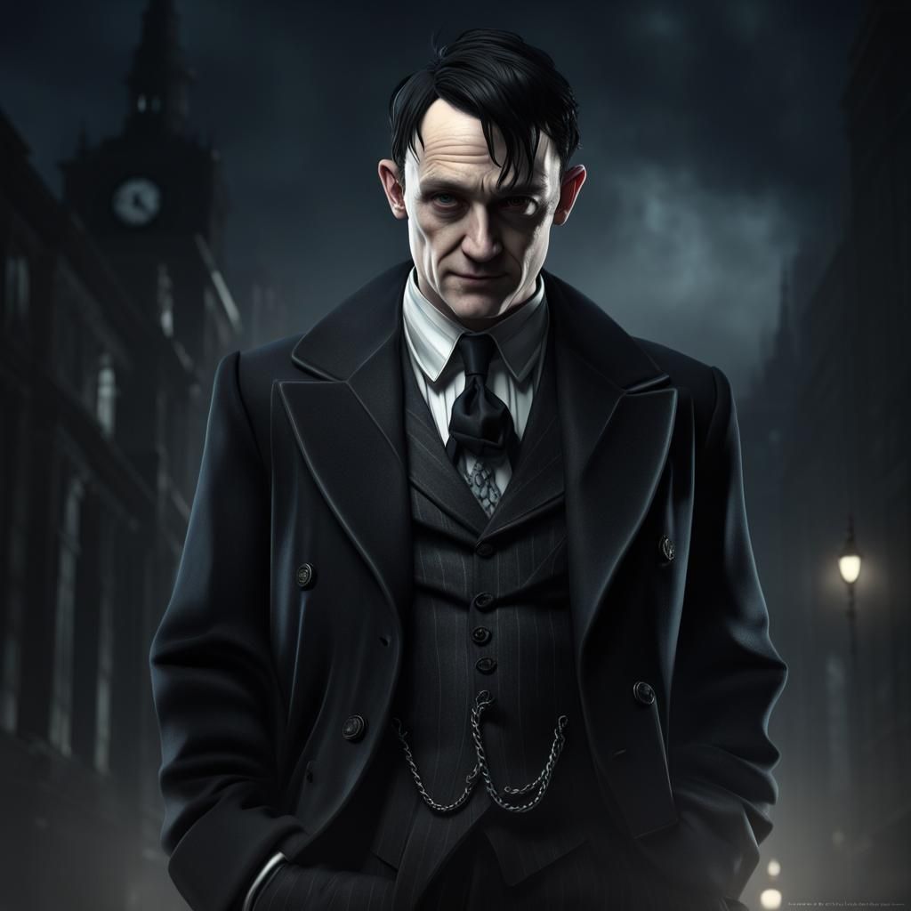 "Oswald Cobblepot Gotham" Mk3 - AI Generated Artwork - NightCafe Creator