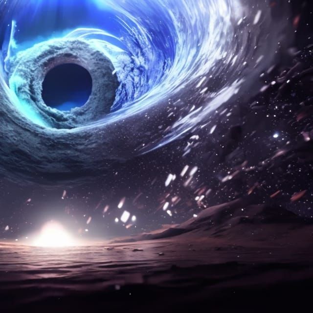 Watching the universe collapse : r/nightcafe