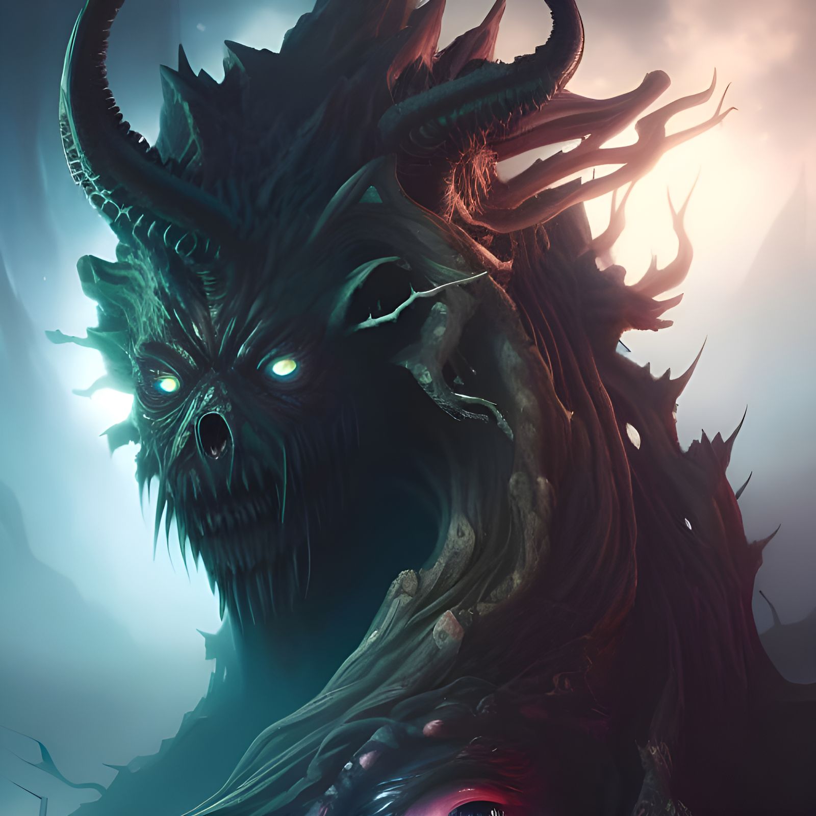 Tree Demon - AI Generated Artwork - NightCafe Creator