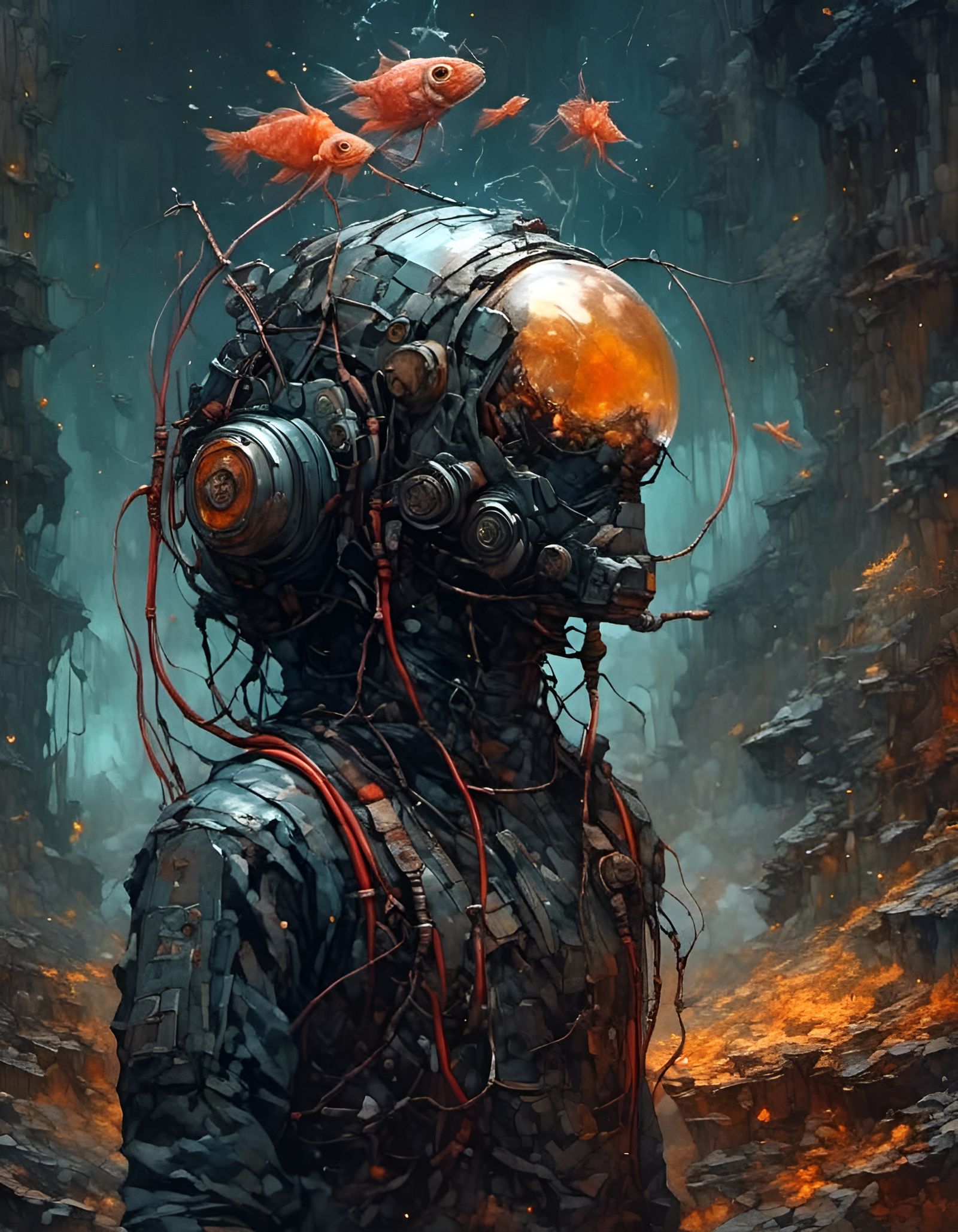 FISH FLOAT - AI Generated Artwork - NightCafe Creator