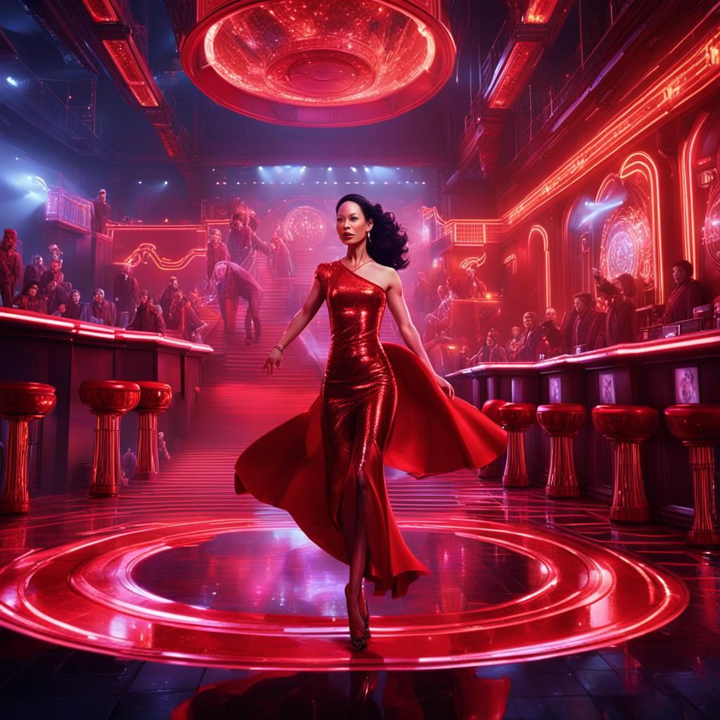 A glossy magazine called Fantasy Teachers. Lucy Liu is a strict disco ...