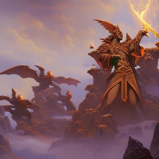 Hermes, the Divine Trickster : r/nightcafe