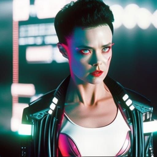 1995 film adaptation of William Gibson's "Neuromancer" - AI Generated ...