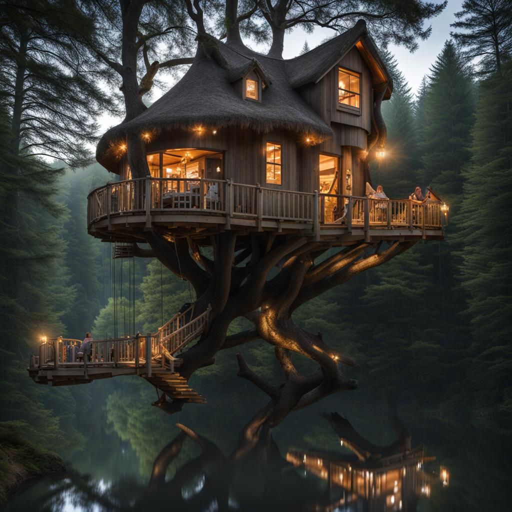 Floating High - AI Generated Artwork - NightCafe Creator