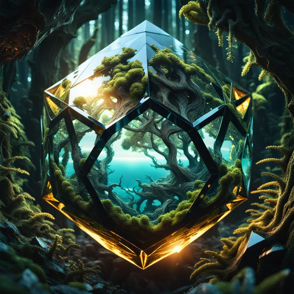 Parallel forest - AI Generated Artwork - NightCafe Creator