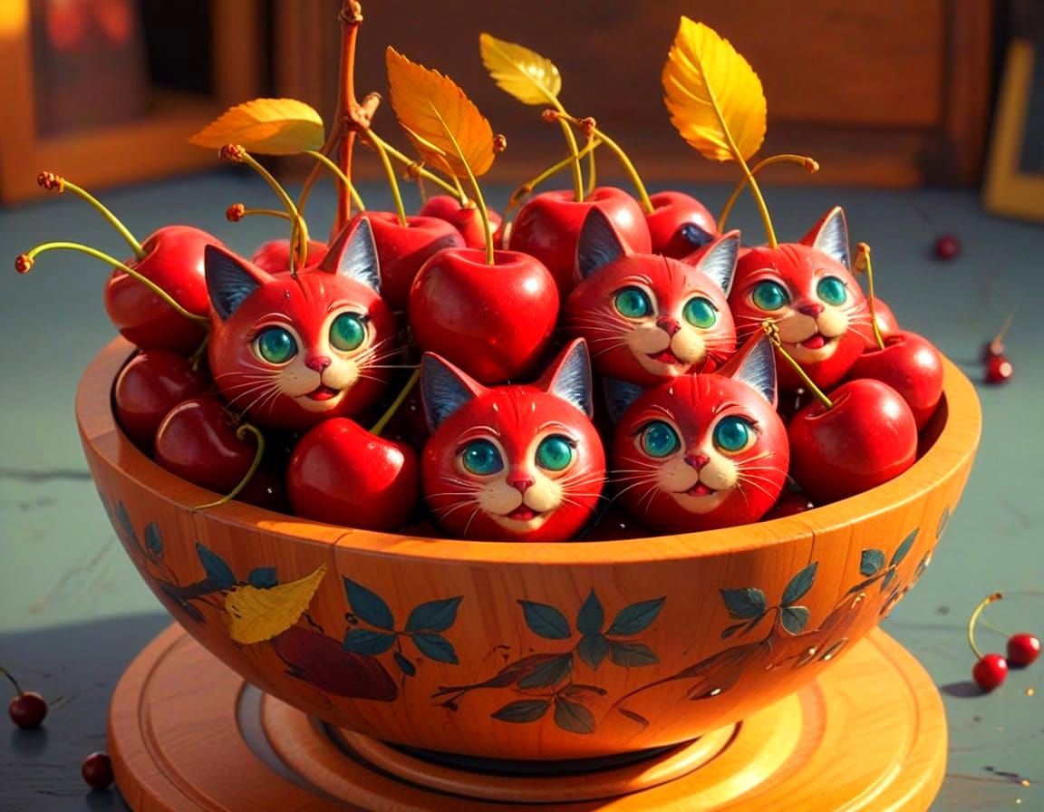 Cherry Cats 🍒😺 - Cherry Cats 🍒😺