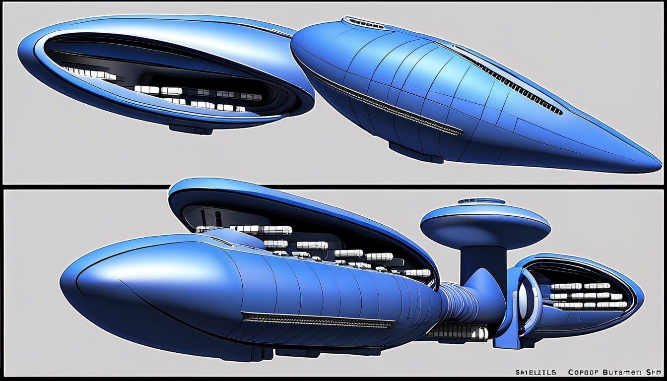 Escape Pods - AI Generated Artwork - NightCafe Creator