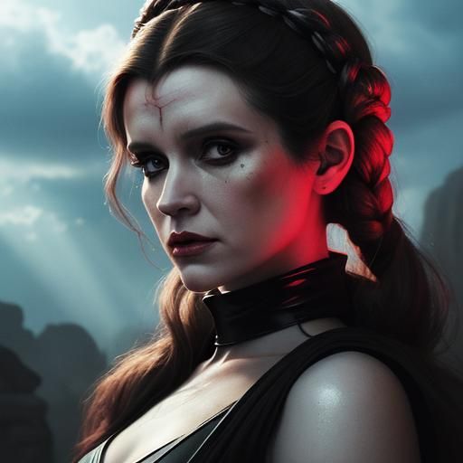 Leia the Lurid, Sith Princess - AI Generated Artwork - NightCafe Creator