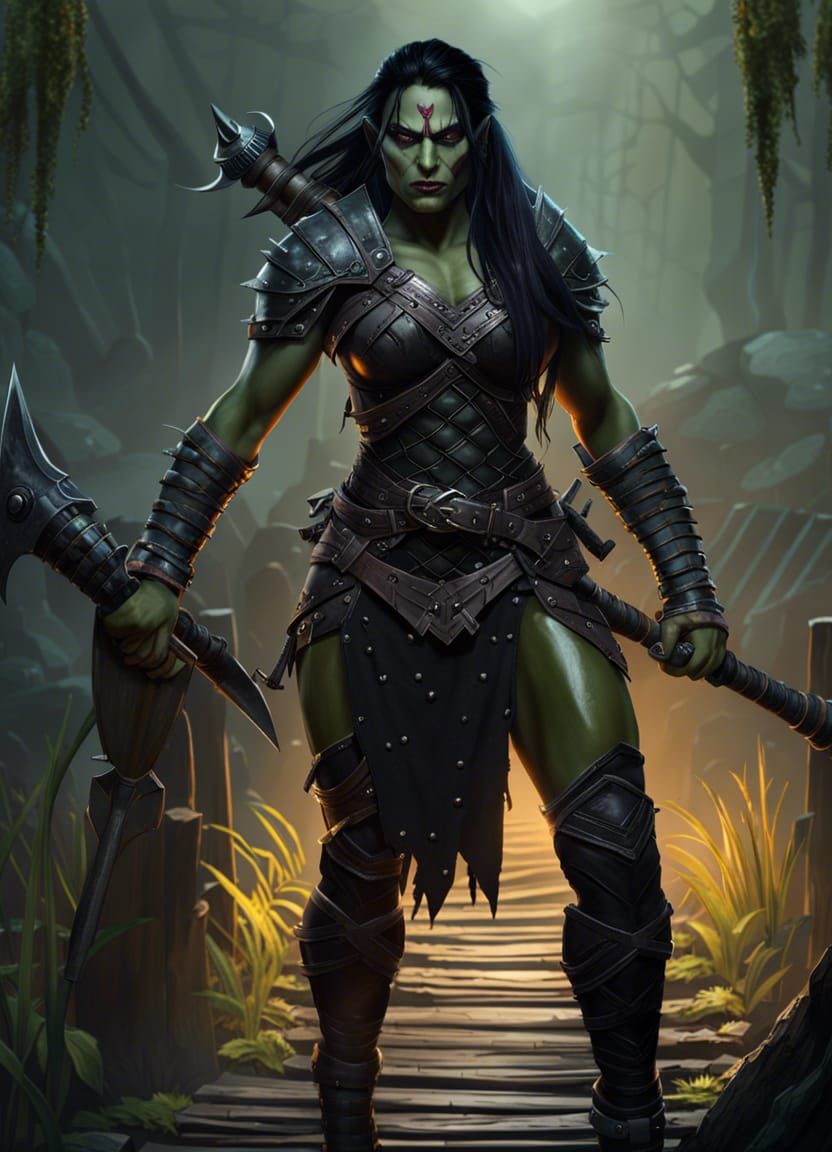 Orc Guardian - AI Generated Artwork - NightCafe Creator