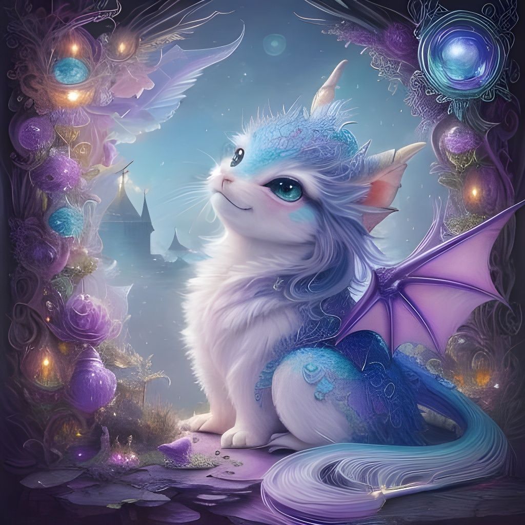 Mythical Creature col - AI Generated Artwork - NightCafe Creator