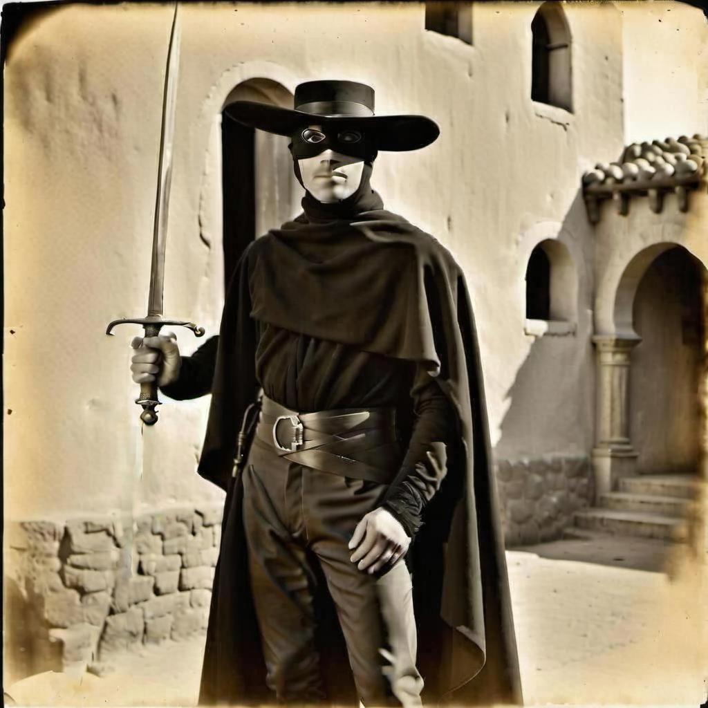 A newly discovered Nineteenth Century photograph of the original Zorro ...