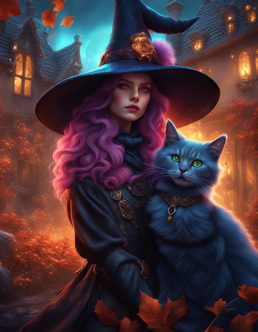 🌙 The witching hour is upon us 🌙 - AI Generated Artwork - NightCafe Creator